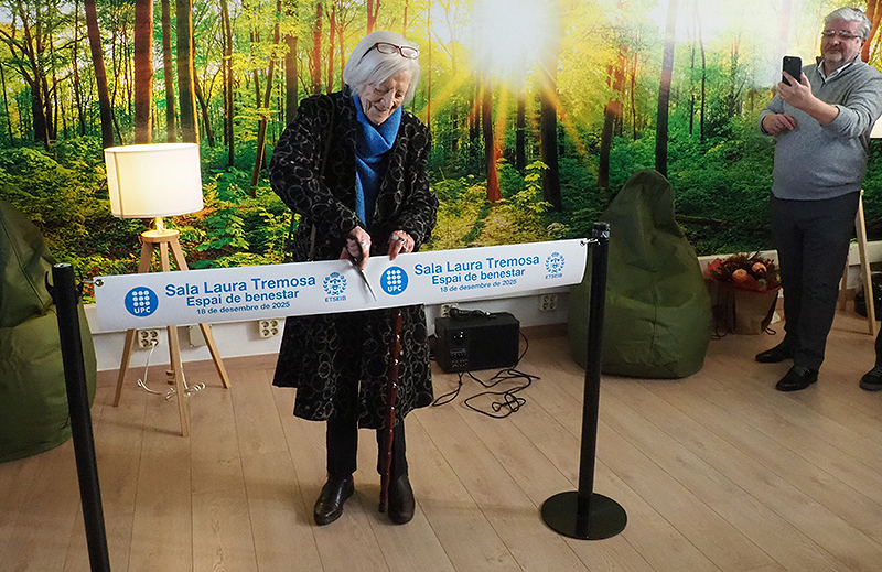 L’ETSEIB inaugura la Sala Laura Tremosa, el primer espai de benestar de ...